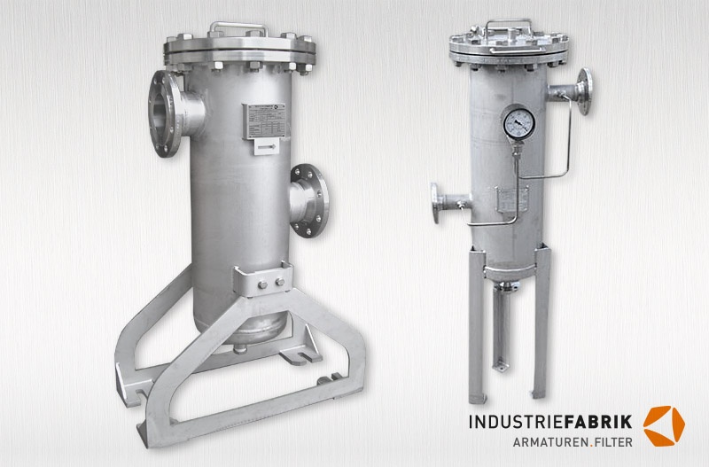 Simplex strainers Type EF, steel / stainless steel - Industriefilter ...