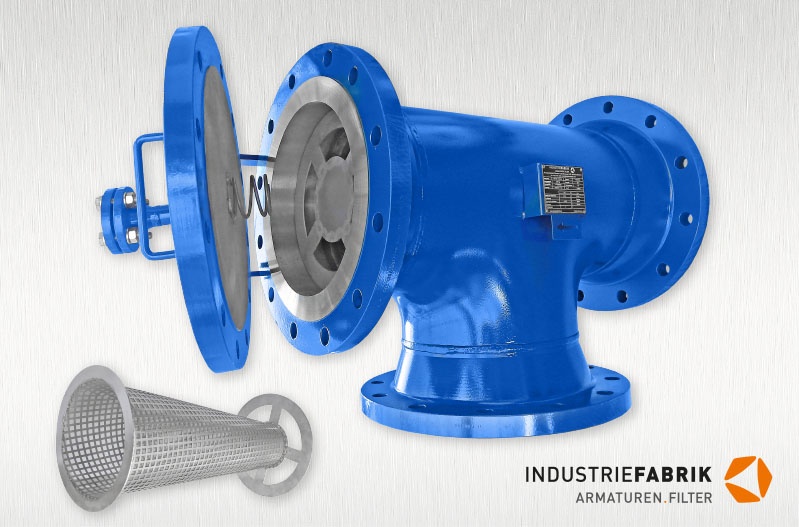 Schutzsiebe in T-Form (Typ TF) - Industriefilter - Siebkorbfilter