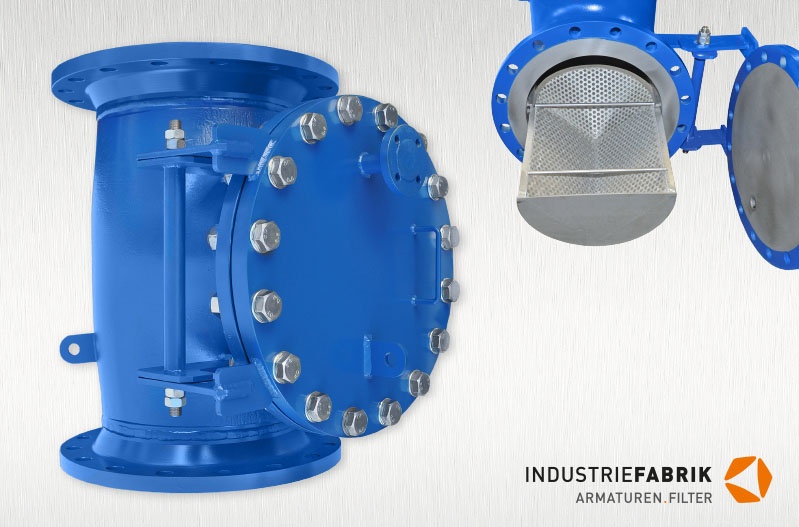 Schutzsiebe in T-Form (Typ TF) - Industriefilter - Siebkorbfilter