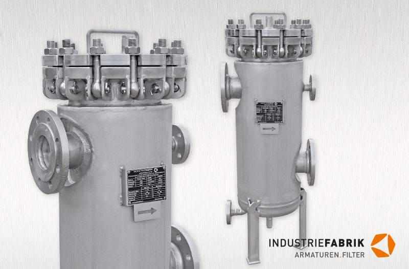 Simplex strainers Type EF, steel / stainless steel - Industriefilter ...