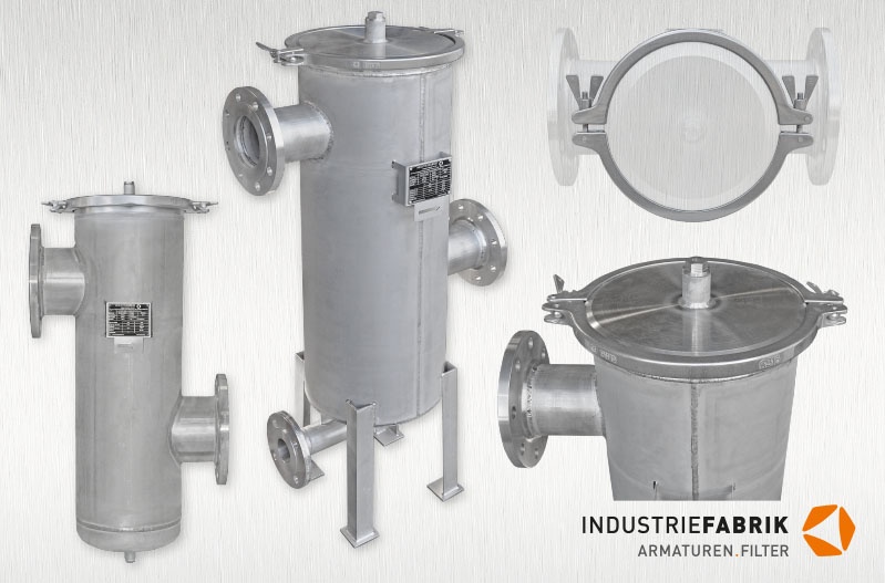 Simplex strainers Type EF, steel / stainless steel - Industriefilter ...