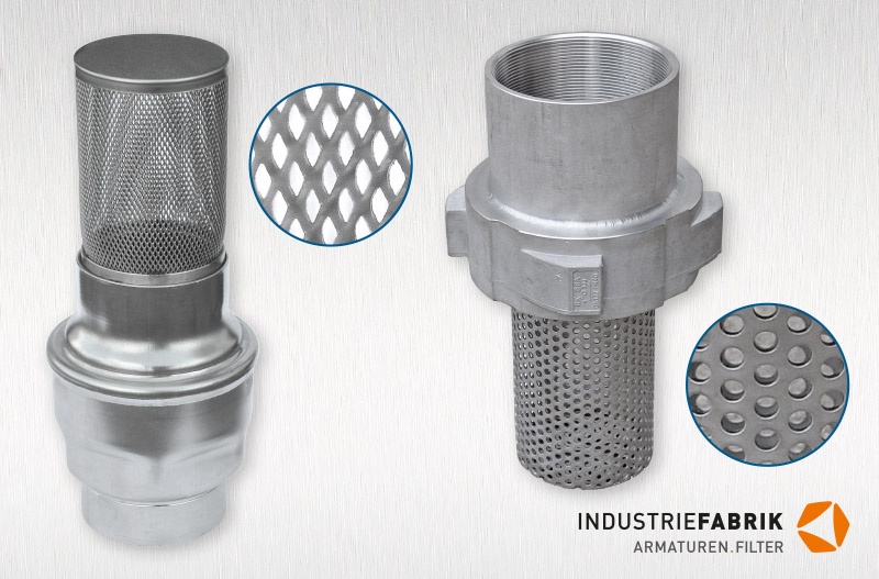 Special filters and strainers of the Industriefabrik - Industriefilter ...