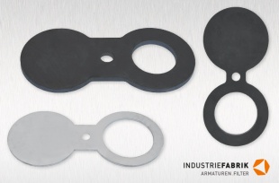 Steckscheiben, Blindscheiben, Drossel-Brillensteckscheiben ...