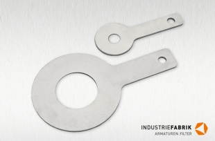 Steckscheiben, Blindscheiben, Drossel-Brillensteckscheiben ...