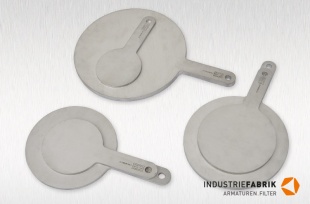 Steckscheiben, Blindscheiben, Drossel-Brillensteckscheiben ...