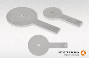 Steckscheiben, Blindscheiben, Drossel-Brillensteckscheiben ...