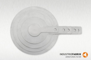 Steckscheiben, Blindscheiben, Drossel-Brillensteckscheiben ...